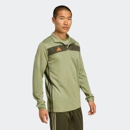 Herren Trainingsjacke "TIRO ES"tent gr&uuml;n, night cargo, impact orange, Gr. L, adidas Performance, Obermaterial: 100% Polyester, Jacken, f&uuml;r Fu&szlig;ball,