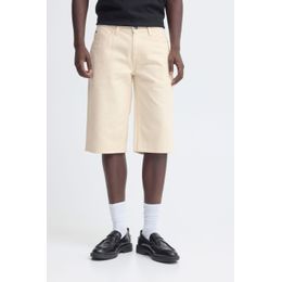 Jeansshorts Blend "BHFlake Loose", Herren, Gr. S, US-Gr&ouml;&szlig;en, denim ecru, Denim/Jeans, 100% Baumwolle, unifarben, oversize normal, Jeans Jeansshorts, L&auml;ssige Jeans-Shorts im 5-Pocket-Stil