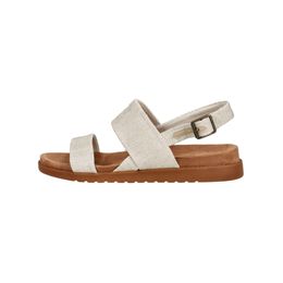 Toms Shoes TOMS Damen Riemchensandale "TOMS Sandalen Textil", Gr. 38,5natural, Textil, Schuhe