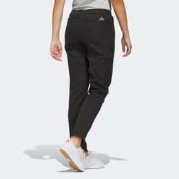 Damen Golfhose "ULTIMATE365 TWISTWEAVE FIVE-POCKET", schwarz, Gr. 42, adidas Performance, Obermaterial: 100% Polyester, Hosen
