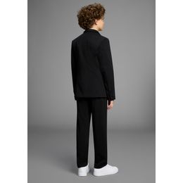Bruno Banani Jungen Anzug "2tlg. Jersey Anzug f&uuml;r Jungen"schwarz, Gr. 146, unifarben, Jersey, Obermaterial: 76% Polyester, 20% Viskose, 4% Elasthan.