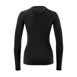 Gonso Damen Funktionsshirt "BASE SHIRT LONGSLEEVE W", schwarz, Gr. 42, 87% Polyamid, 13% Elasthan, Shirts, Damen Unterhemd langarm, Radunterhemd,