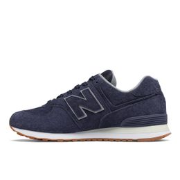 New Balance Herren Sneaker "ML574", Gr. 37, blau, Leder, Textil, Schuhe