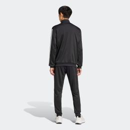 Herren Trainingsanzug "3-STREIFEN FRENCH TERRY"schwarz, Gr. S, adidas Sportswear, Obermaterial: 100% Polyester, Sportanz&uuml;ge, zweiteiliges Set, aus
