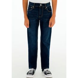 LEVI'S KIDS Jungen Stretch-Jeans "LVB 511 ECO SOFT PERFORMANCE J", blau, Gr. 4, unifarben, Denim/Jeans, Obermaterial: 76% Baumwolle, 23% Polyester,