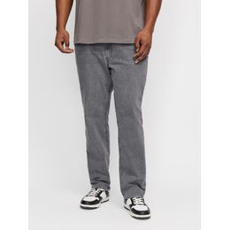 Jack & Jones PlusSize Herren Slim-fit-Jeans "JJIGLENN JJORIGINAL MF 071 NOOS PLS", grau, Gr. 42, JACK & JONES PLUSSIZE, Abriebeffekte, Denim/Jeans, Obermaterial: 76%