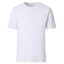 Casamoda Herren T-Shirt "Casamoda T-Shirt uni", wei&szlig;, Gr. 6XL, 100% Baumwolle, Shirts