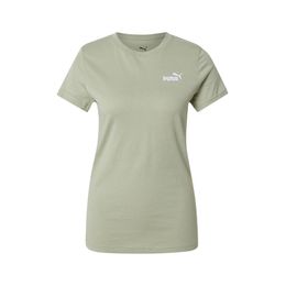 Puma Performance Shirt 'ESS Small No. 1' female Green size XS