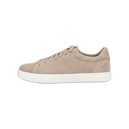 Geox Herren Sneaker "Geox Sneaker Veloursleder", Gr. 43, beige, Veloursleder, Schuhe