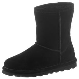 Bearpaw M&auml;dchen Winterboots "ELLE YOUTH", Gr. 31, schwarz, Nubukleder, Schuhe, Winterstiefel, Schlupfstiefel zum Schlupfen