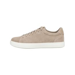 Geox Herren Sneaker "Geox Sneaker Veloursleder", Gr. 40, beige, Veloursleder, Schuhe