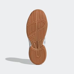 Damen Hallenschuh "SPEEDCOURT IN", adidas Performance, Gr. 40, schwarz-wei&szlig;, Synthetik, Textil, Schuhe, geeignet f&uuml;r jeden Hallensport