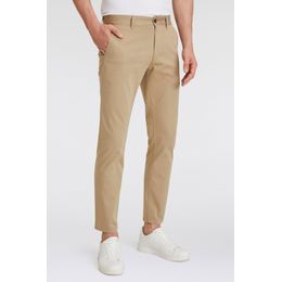 BOSS Orange Herren Chinohose "slim", braun, Gr. 31, unifarben, Web, Obermaterial: 97% Baumwolle, 3% Elasthan, Hosen, mit Ges&auml;&szlig;taschen