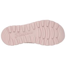Skechers Damen Sandale "ARCH FIT FOOTSTEPS-ENCHANT", Gr. 39, rosa, EVA, Glitzer, Schuhe, mit Luxe Foam