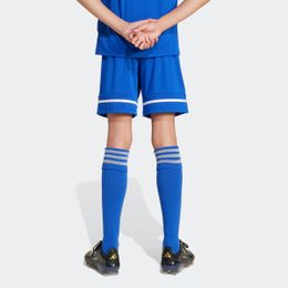 Jungen Trainingsshorts "SQUA25 SHO Y", wei&szlig;, Gr. 152, adidas Performance, Obermaterial: 100% Polyester, Hosen, f&uuml;r Kinder, mit Gummizug, kurze Hose