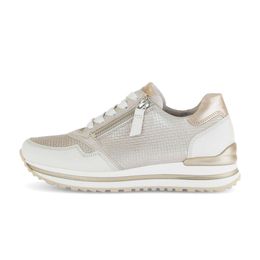 Gabor Damen Sneaker "Sneaker low", Gr. 43, beige, Schuhe
