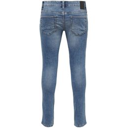 Only & Sons ONLY & SONS Herren Slim-fit-Jeans "LOOM SLIM", blau, Gr. 31, Denim/Jeans, Obermaterial: 72% Baumwolle, 26% Polyester, 2% Elasthan, Jeans