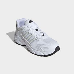 Herren Sneaker "CRAZYCHAOS 2000", adidas Sportswear, Gr. 46, wei&szlig;, Synthetik, Textil, Schuhe, inspiriert vom Design des adistar control