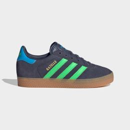 M&auml;dchen Sneaker "GAZELLE", adidas originals, Gr. 31, blau, Leder, Synthetik, Schuhe, f&uuml;r Kinder