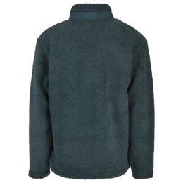 Urban Classics Herren Winterjacke "Urban Classics Herren Basic Sherpa Jacket"bottlegr&uuml;n, Gr. M, unifarben, 100% Polyester, Jacken