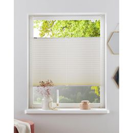 Plissee OTTO HOME, B:70cm H:130cm, beige, Obermaterial: 100% Polyester, Badezimmer, Plissees, "DAHRA - in Crush-Optik", Fixma&szlig;, Bestseller mit