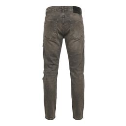2Y Premium Herren Bequeme Jeans "2Y Premium 2Y Premium Frank Slim Fit Jeans", grau, Gr. 29, unifarben, 97% Baumwolle, 3% Elasthan, Jeans