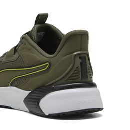 Puma Damen Trainingsschuh "Disperse XT 4 Trainingsschuhe Erwachsene", Gr. 39loden gr&uuml;n schwarz lux lime wei&szlig;, Obermaterial: Synthetik, Textil;