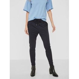 V&eacute;ro Moda VERO MODA Damen Jogger Pants "VMEVA MR LOOSE STRING PANT GA NOOS", blau, Gr. XL, unifarben, Web, Obermaterial: 65% Viskose, 30% Nylon, 5% Elasthan,
