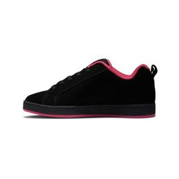 DC Shoes Damen Sneaker "Court Graffik", Gr. 9, bunt, Obermaterial:55, 91% Leder, 38, 75% Synthetik, 5, 34% Polyester., Schuhe