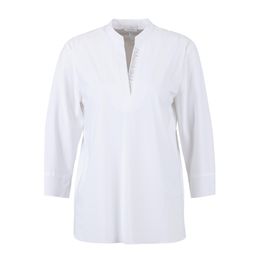 Damen Schlupfblusewei&szlig;, Gr. 36, Sportalm KITZB&Uuml;HEL, clean, unifarben, Web, Obermaterial: 73% Polyamid, 27% Elasthan, Blusen, mit Glitzersteinchen am