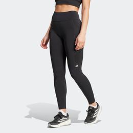 Damen Lauftights "OWN THE RUN FULL-LENGTH LEGGINGS", schwarz, Gr. XL, adidas Performance, Obermaterial: 85% Polyester, 15% Elasthan, Hosen