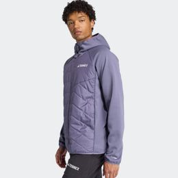 adidas terrex Herren Outdoorjacke "MULTI CLIMAWARM ISOLIERENDE", lila, Gr. L, Obermaterial: 100% Polyester, Jacken