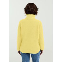 Jack Wolfskin Damen Fleecejacke "HIGH CURL JKT W"lemonice, Gr. L, Obermaterial: 100% Polyester; Futter: 100% Polyester, Jacken