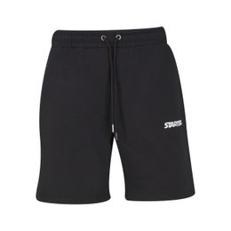 Herren Sweatshorts "Starter Black Label Starter Small Logo Essential Sweatshorts"schwarz, Gr. L, STARTER Black Label, 70% Baumwolle, 30% Polyester,