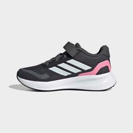 Kinder Laufschuh "RUNFALCON 5 KIDS", adidas Sportswear, Gr. 35, schwarz, Synthetik, Textil, Schuhe, mit Klettverschluss, f&uuml;r Kinder