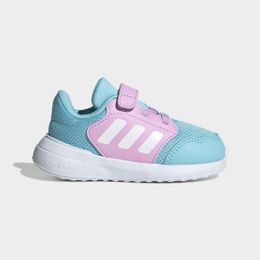 M&auml;dchen Klettschuh "TENSAUR RUN 3.0 KIDS", adidas Sportswear, Gr. 22icey blau, ftwr wei&szlig;, bliss lila, Synthetik, Textil, Schuhe, f&uuml;r Kinder, mit