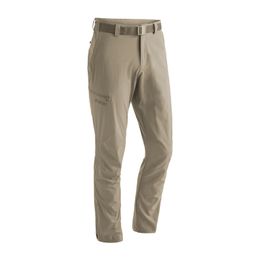 Maier Sports Herren Funktionshose "Torid slim", beige, Gr. 102, 90% Polyamid, 10% Elasthan, Hosen, Herren Wanderhose, atmungsaktive Outdoor-Hose, 4