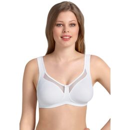 Damen Gemoldeter BH "Clara", ANITA SINCE 1886, Gr. 90, wei&szlig;, Microtouch, Obermaterial: 80% Polyamid, 20% Elasthan, Mesh, Netz, leicht transparent,