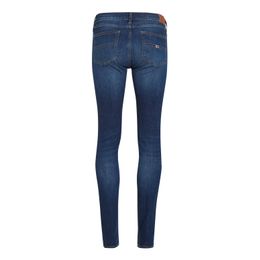 Tommy Jeans Damen Skinny-fit-Jeans "SOPHIE LW SKN", blau, Gr. 28, unifarben, Denim/Jeans, Obermaterial: 92% Baumwolle, 4% Elasthan, 4% Polyester,