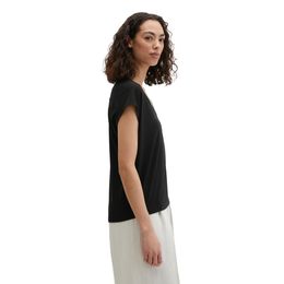 Marc O'Polo MARC O'POLO Damen Blusenshirt "aus LENZING ECOVERO ", schwarz, Gr. S, unifarben, Obermaterial: 94% Viskose, 6% Elasthan, Shirts