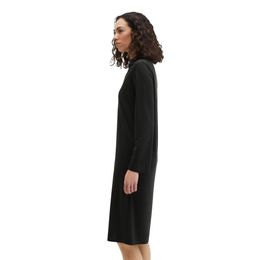 Marc O'Polo MARC O'POLO Damen Jerseykleid "aus flie&szlig;endem Soft-Touch-Jersey", schwarz, Gr. M, unifarben, Obermaterial: 68% Viskose, 32% Polyester, Kleider