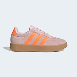 Damen Sneaker "BARREDA", adidas Sportswear, Gr. 38,5, rosa, Leder, Synthetik, Schuhe, inspiriert vom Design des adidas handball spezial