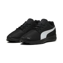 Puma Damen Sneaker "SOFTRIDE Cosmic Sneakers Erwachsene", Gr. 36, schwarz-wei&szlig;, Obermaterial: Synthetik, Textil. Futter: Textil. Innensohle: Textil.