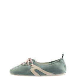 H&ouml;gl H&ouml;gl Ballerina 'Sneakerina' Damen Gr&ouml;&szlig;e 37.5 hellblau / offwhite