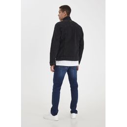 Blend Herren Jeansjacke "BHNARIL", blau, Gr. XXL, Abriebeffekte, Denim/Jeans, Obermaterial: 99% Baumwolle, 1% Elasthan, Jacken, washed