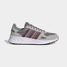 Herren Sneaker "RUN 84", adidas Sportswear, Gr. 41, grau, Leder, Synthetik, Textil, Schuhe, inspiriert vom Design des adidas LA Trainer