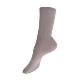 Kunert Socke 'Finest Cotton' Damen Gr&ouml;&szlig;e 39/42 grau