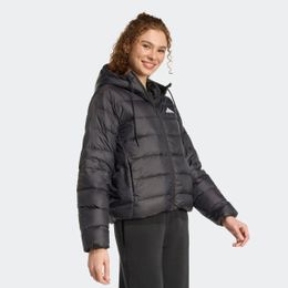 Damen Steppjacke "W ESS LD HD JKT"schwarz, Gr. S, adidas Sportswear, Obermaterial: 100% Polyester, Jacken