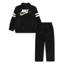 Nike Sportswear Jungen Trainingsanzug "NKB B NSW ITZ OVERSIZE TRACK S", schwarz, Gr. 116, Obermaterial: 100% Polyester, Sportanz&uuml;ge, mit