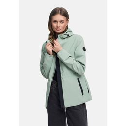 Marikoo Damen Outdoorjacke "Katzilein"smokey mint, Gr. XS, Obermaterial: 100% Polyester. Futter: 100% Polyester. Wattierung: 100% Polyester.